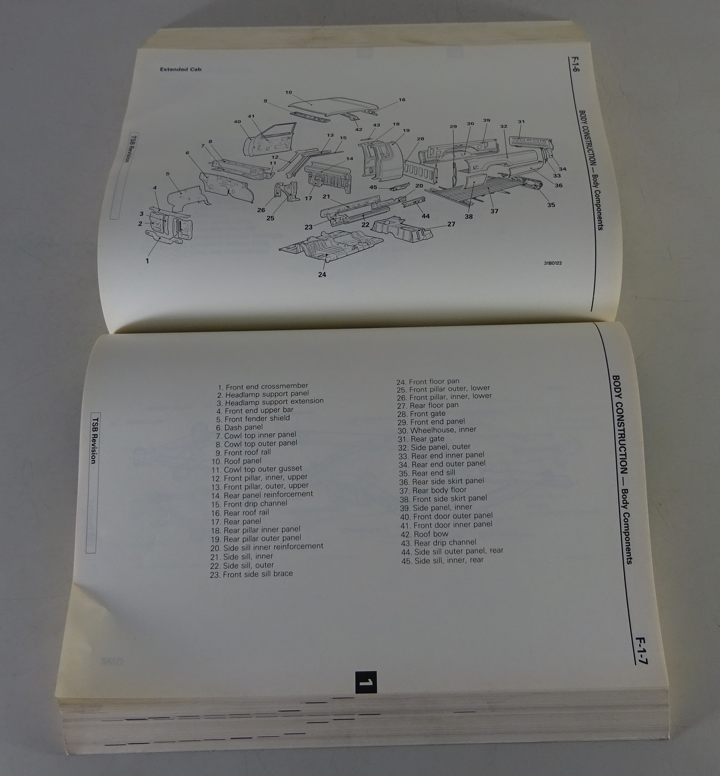 Workshop Manual Body Mitsubishi Truck, Van Wagon, Sigma V6, Galant ...