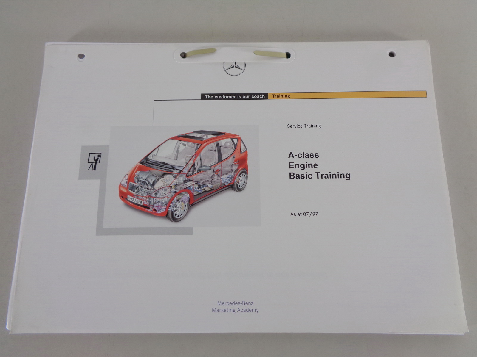 Service Training Mercedes A-Class W168 Engine M 166 Basic Training from ...