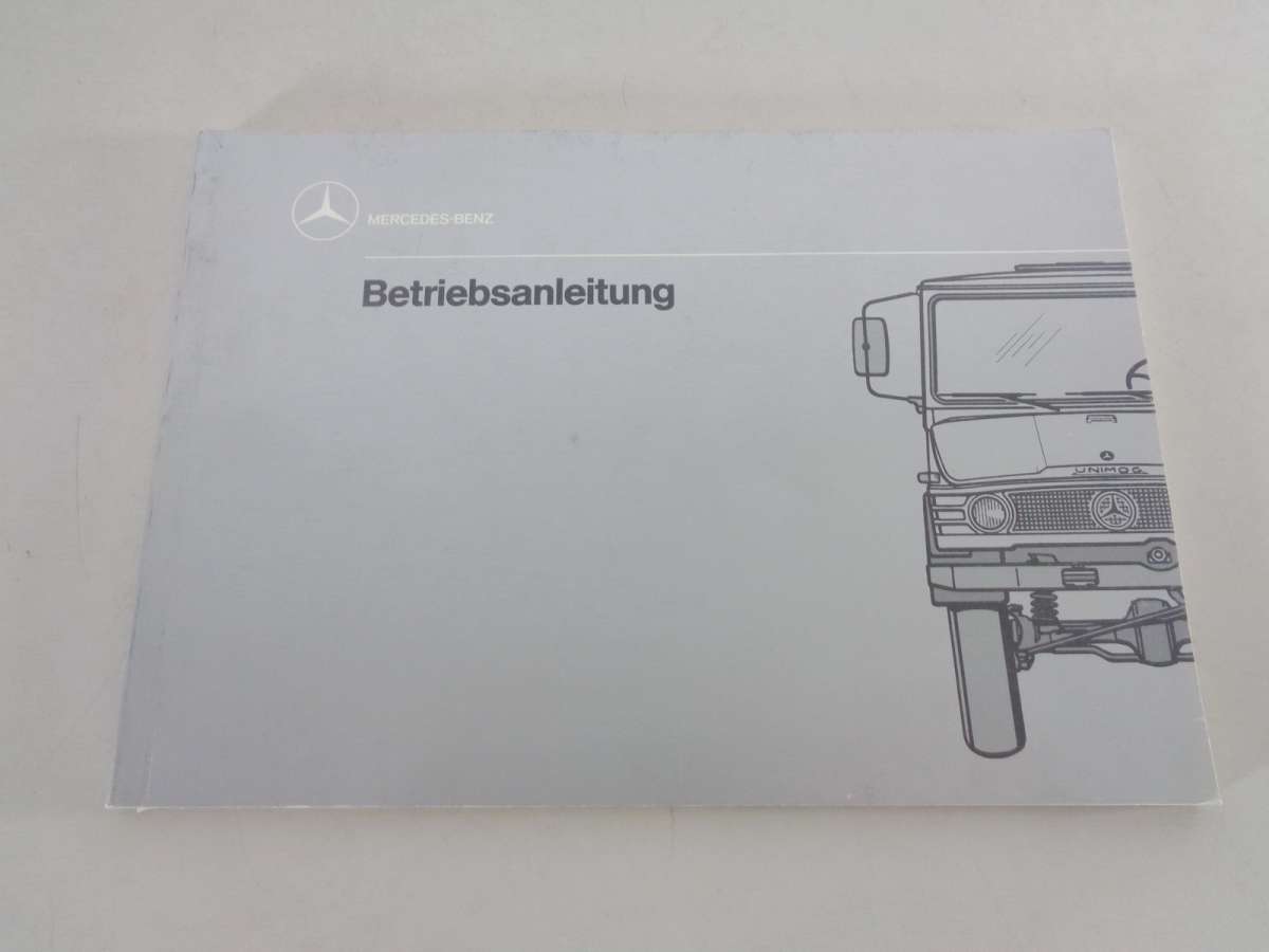 Betriebsanleitung / Handbuch Mercedes Benz Unimog 407 U 600 - U 650 L ...
