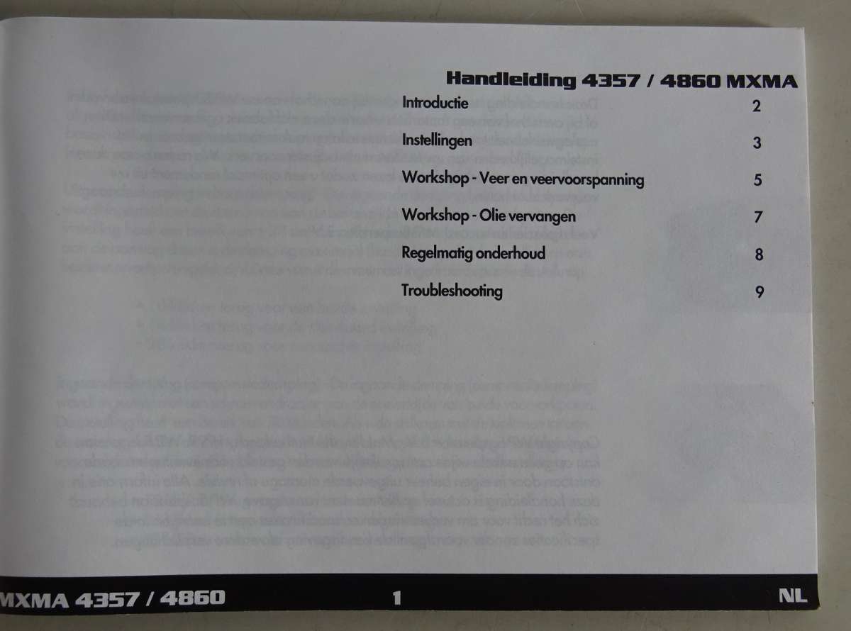 Betriebsanleitung WP Suspension Telegabel 4357 MXMA / 4860 MXMA Stand ...