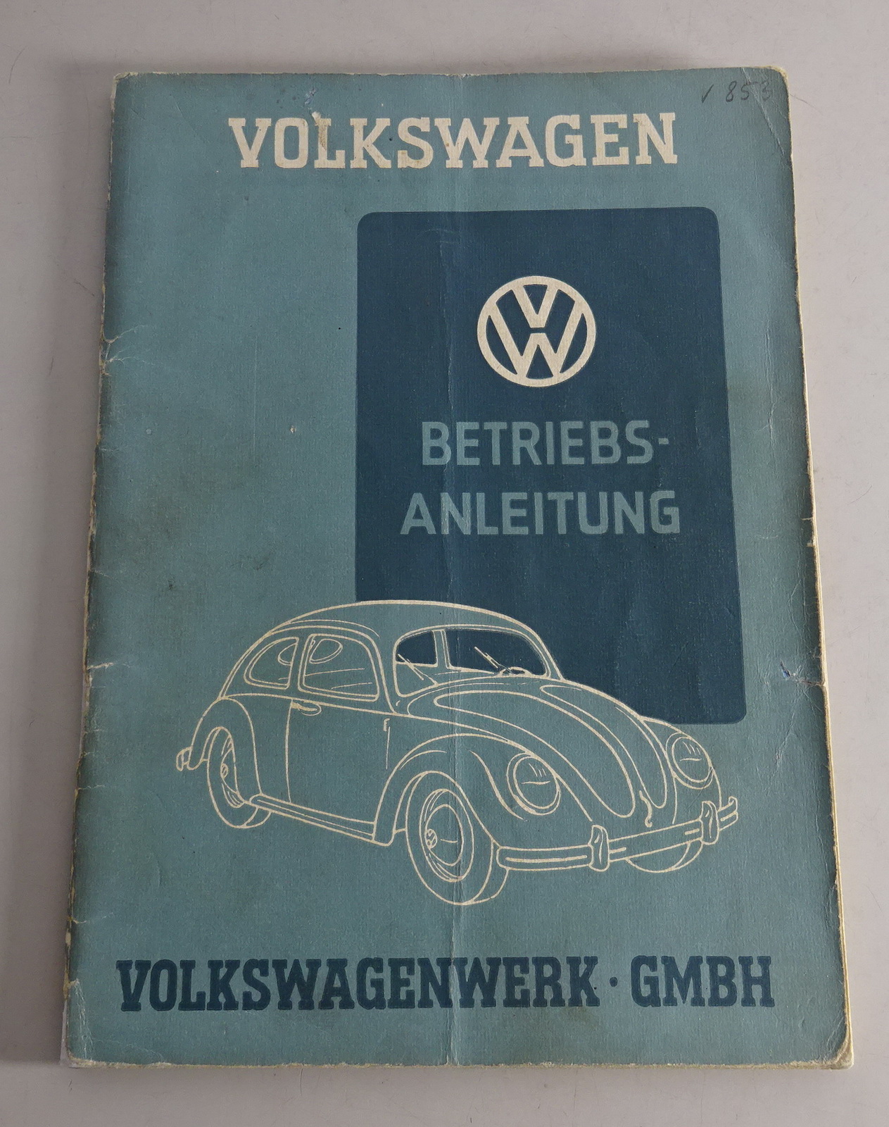 Betriebsanleitung / Handbuch VW Brezelkäfer Typ 11 / 11a Stand 12/1949 ...