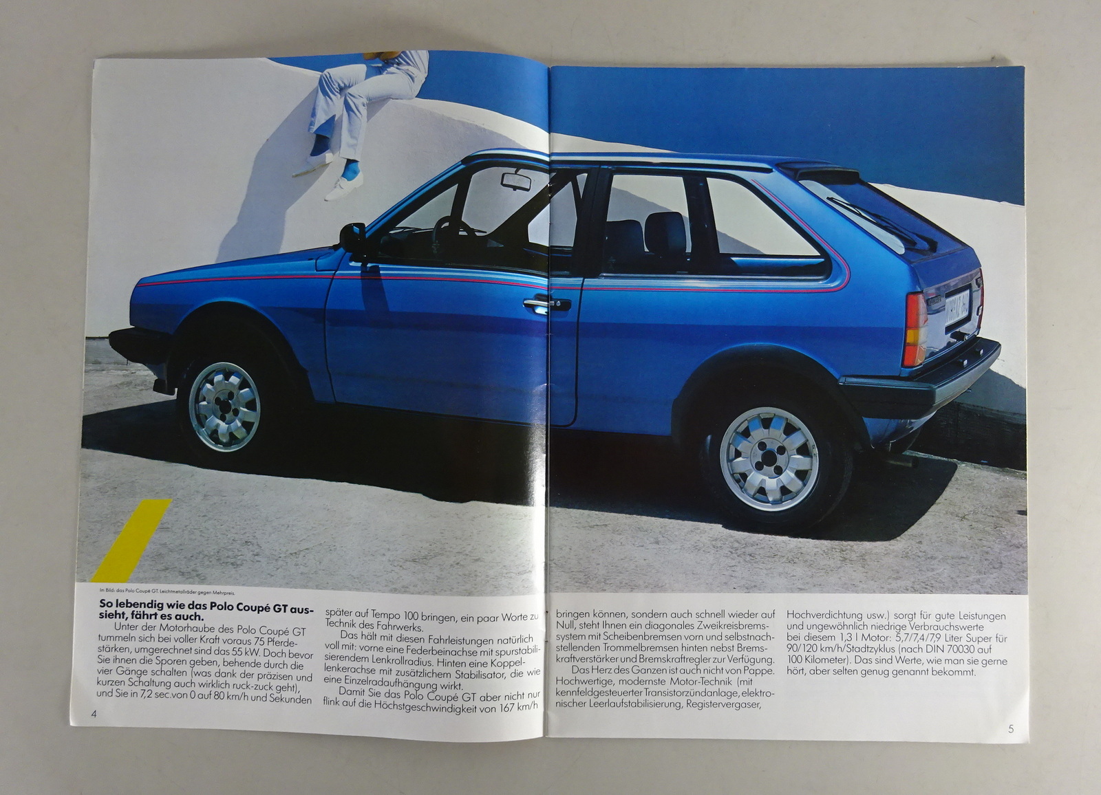 Prospekt / Broschüre VW Polo Coupé Typ 86c Stand 09/1982 | PK-Buch