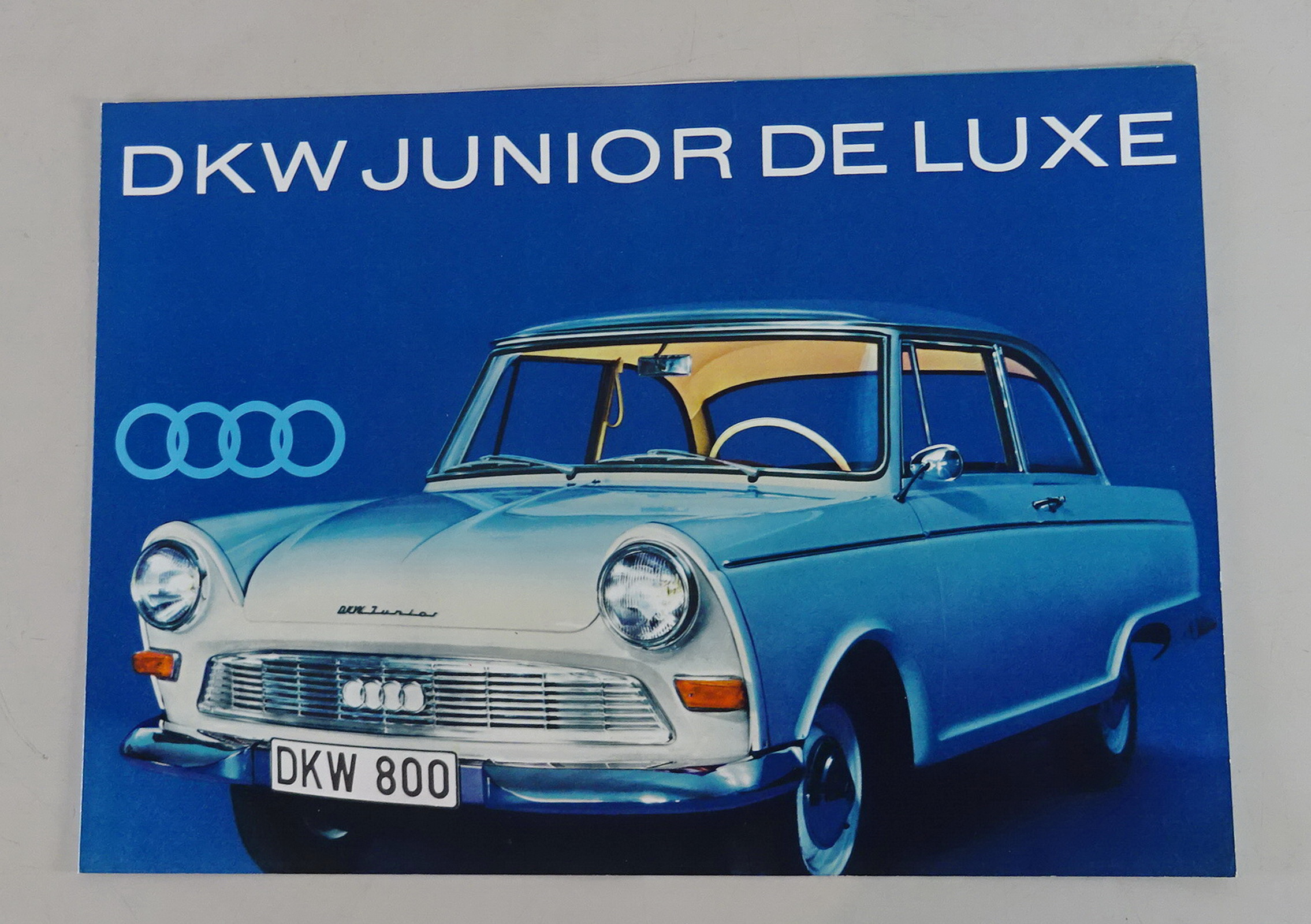Prospekt / Broschüre Auto Union DKW Junior De Luxe 1959 - 1963 | PK-Buch
