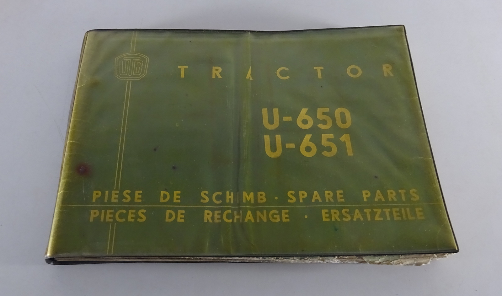 Teilekatalog / Ersatzteilliste UTB U-650 / U-651 Stand 1965 | PK-Buch