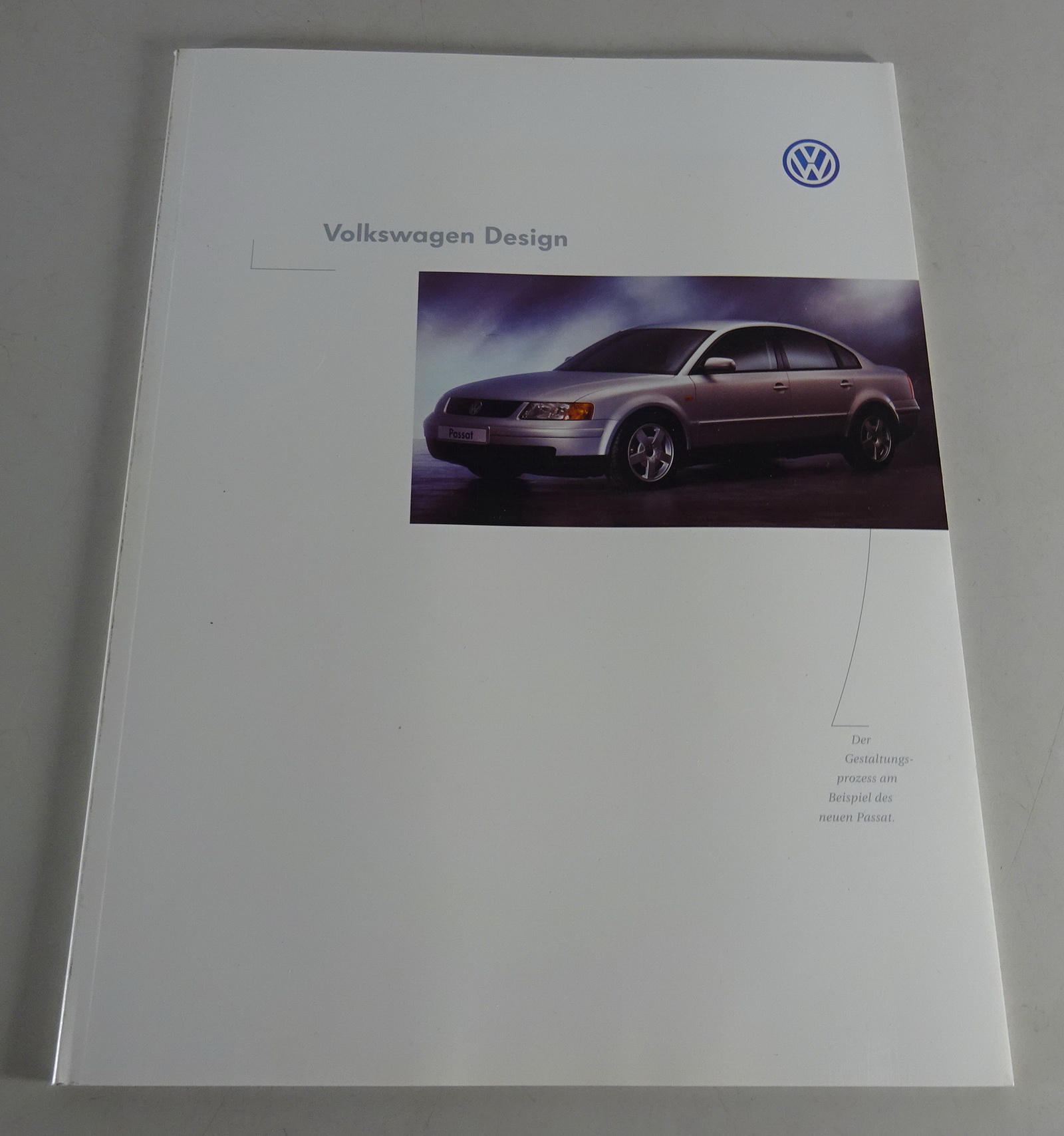 Prospekt VW Volkswagen Design am Beispiel Passat B5 | PK-Buch