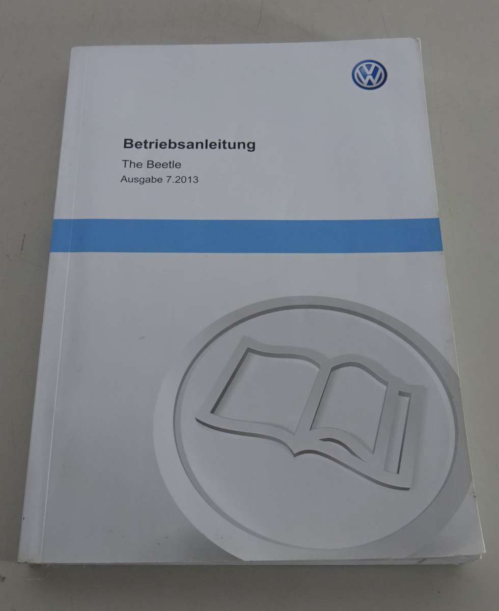 Betriebsanleitung / Handbuch VW Beetle Typ 5C / The Beetle Stand 07/ ...
