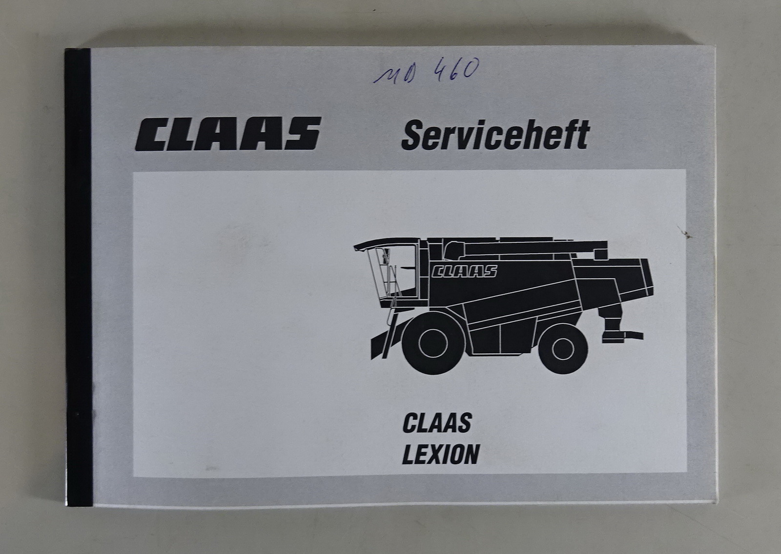 Serviceheft Claas Lexion blanko Stand 08/2000 | PK-Buch