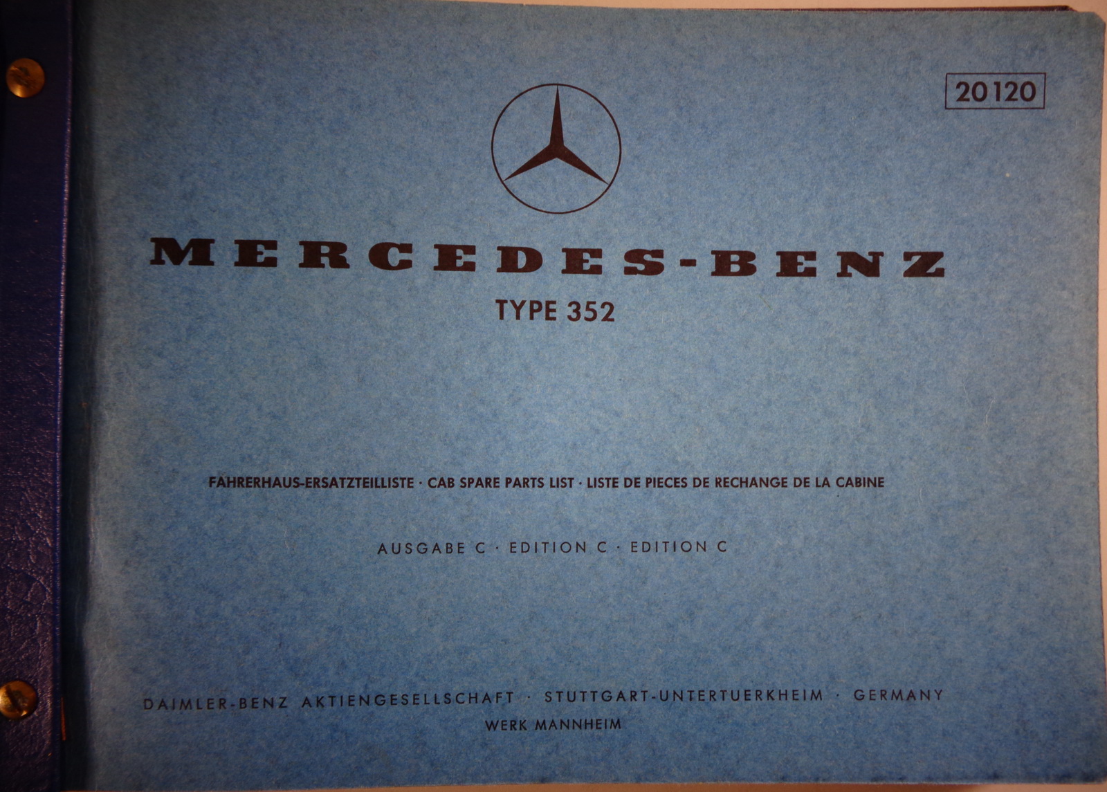 Mercedes Teilenummer Katalog