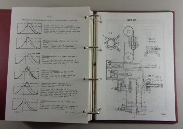 Workshop Manual / Service Instruction Sulzer Dieselmotor RD 56 | PK-Buch