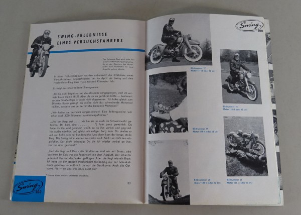 Prospekt / Broschüre Victoria Swing 200 von 1955 | PK-Buch