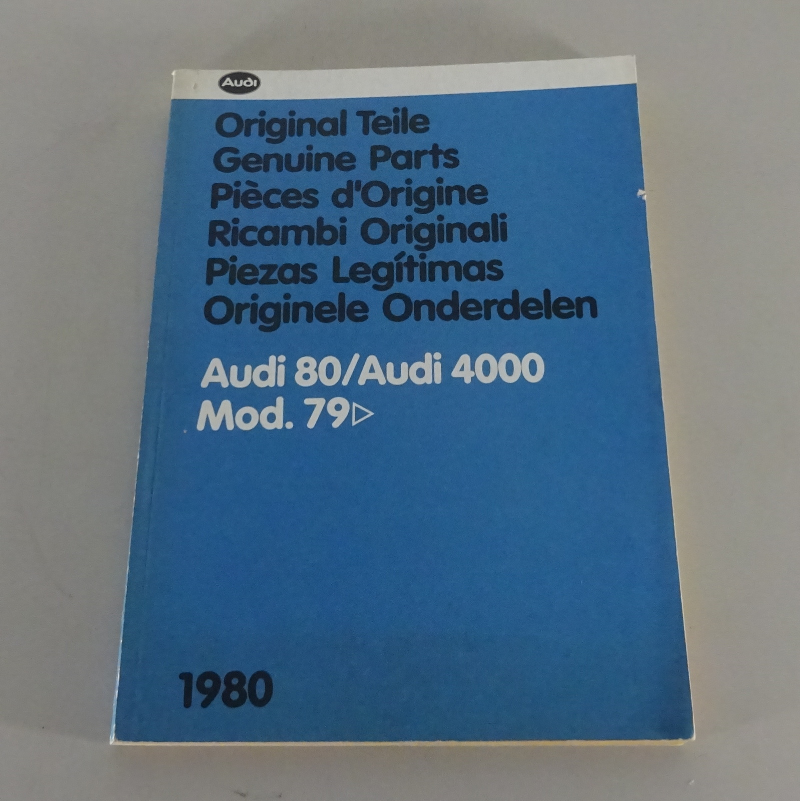 Bildkatalog Teilekatalog Audi 100 C2 Typ 43 / Avant ab Baujahr 1977 Ausgabe 1979 | PK-Buch